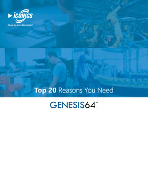 Top 20 Reasons You Need GENESIS64 Brochure | MEIDS Software Solutions